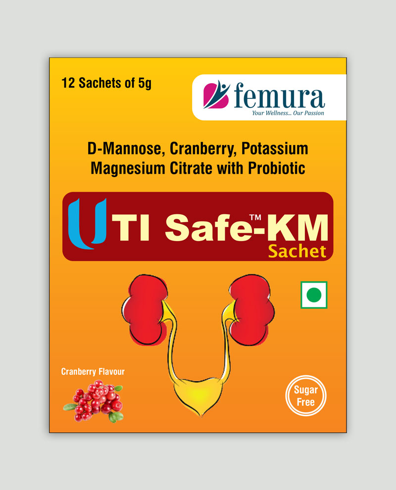 UTI Safe KM sachets - Femura Pharma